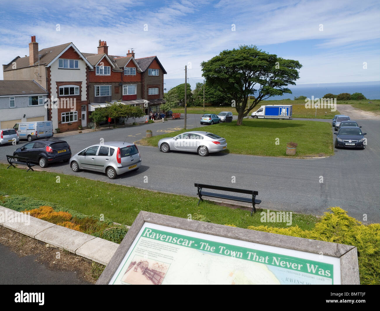 Ravenscar the town that never was hi-res stock photography and images ...