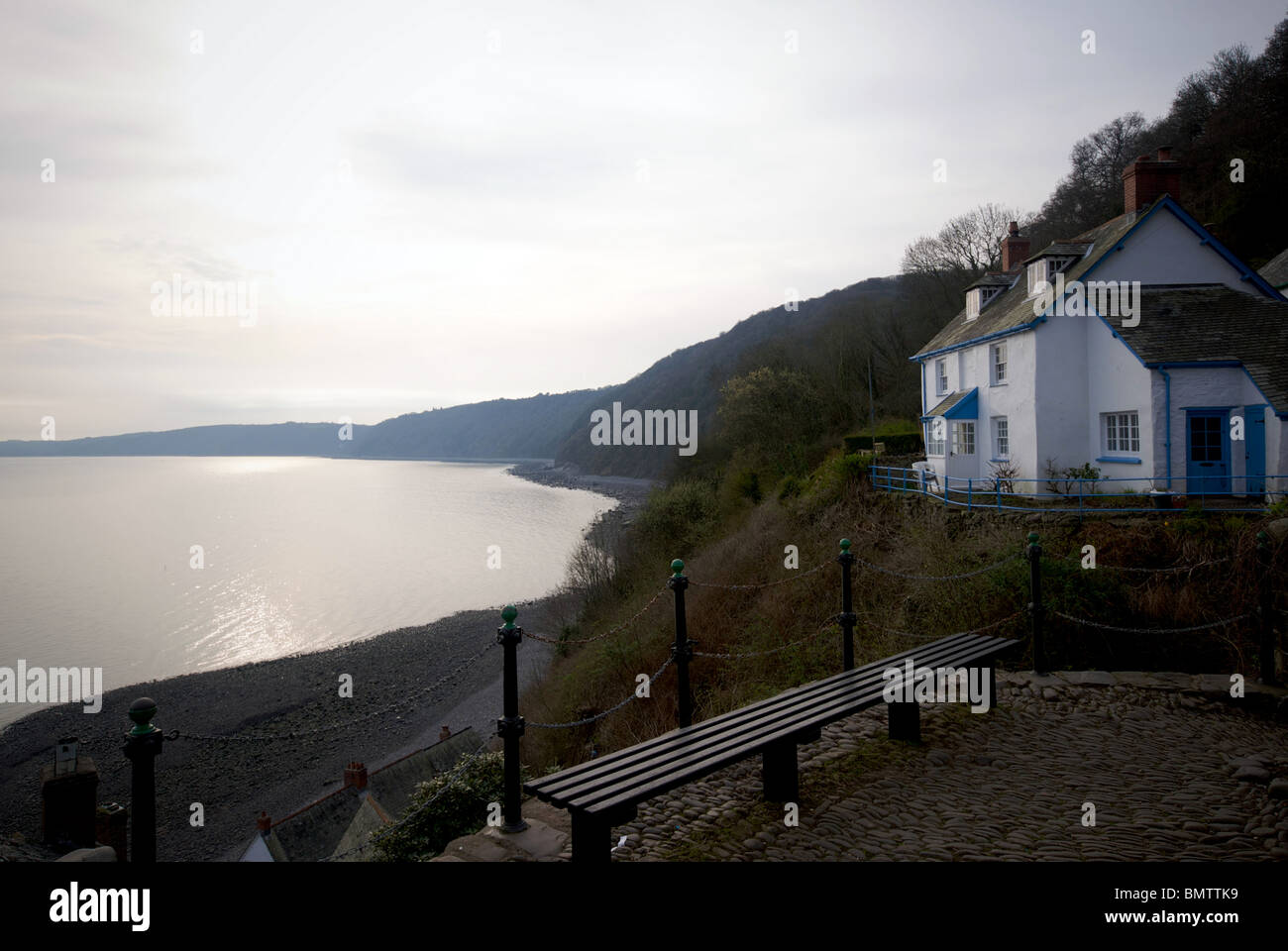 Clovelly Devon UK Harbor Harbour Sea Stock Photo - Alamy