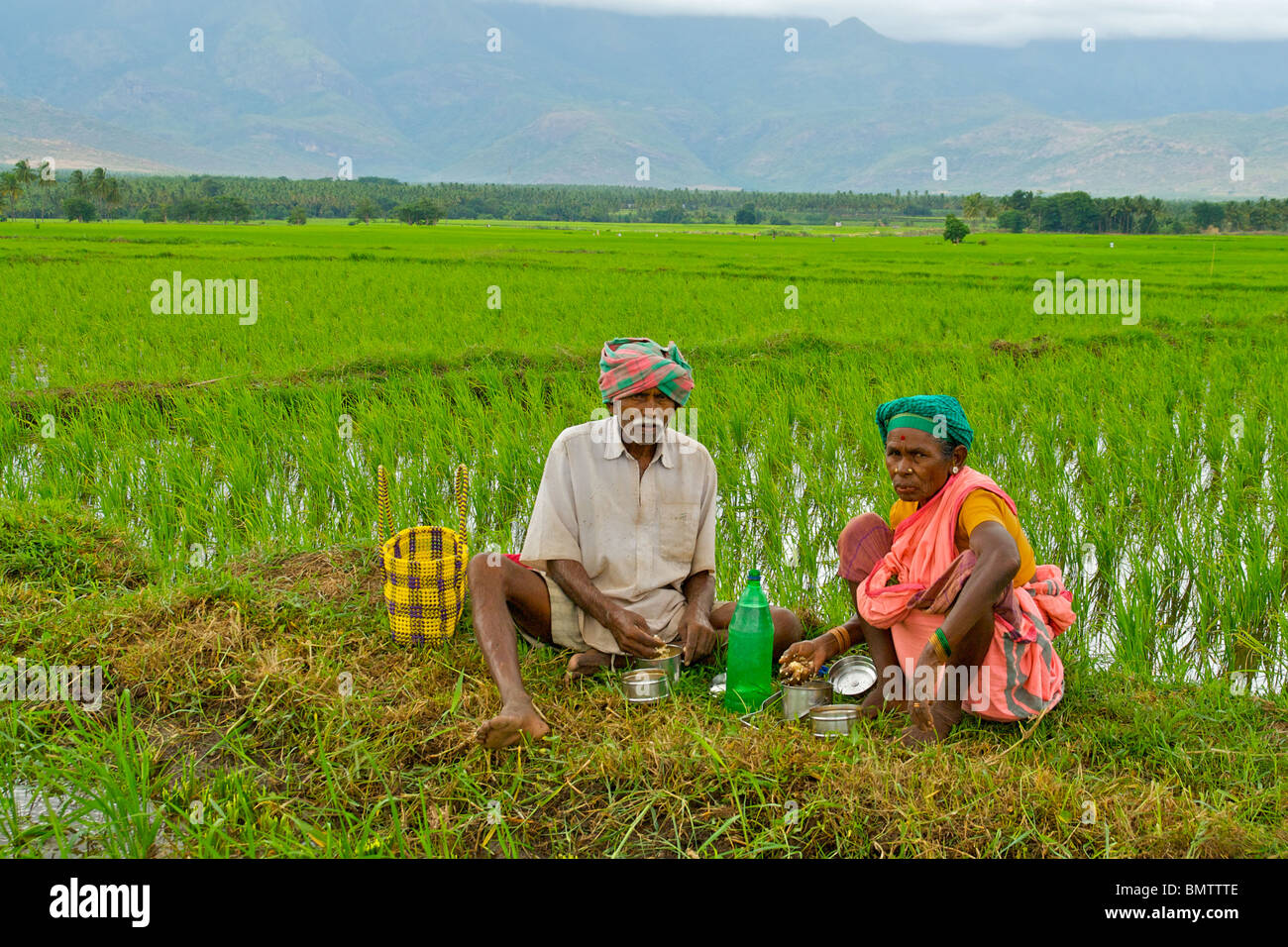A family of farmers Stock Photo - Alamy