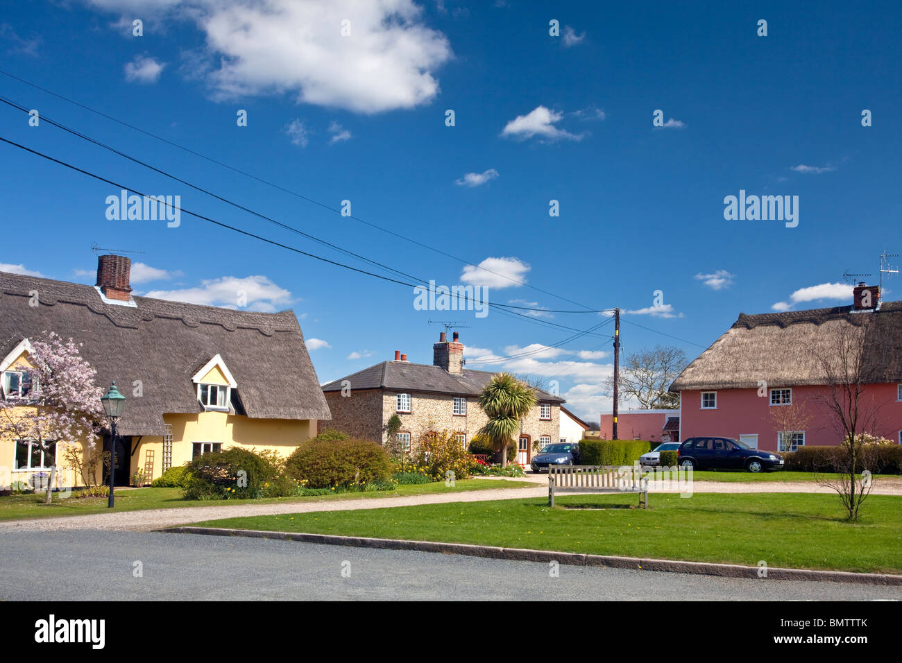 Cockfield Village in Suffolk Stock Photo - Alamy