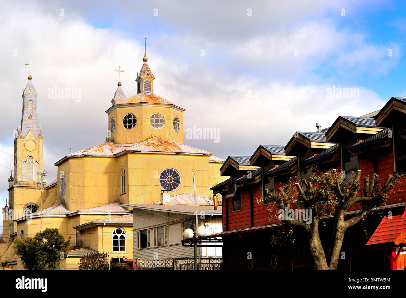 Chiloe church hi-res stock photography and images - Alamy