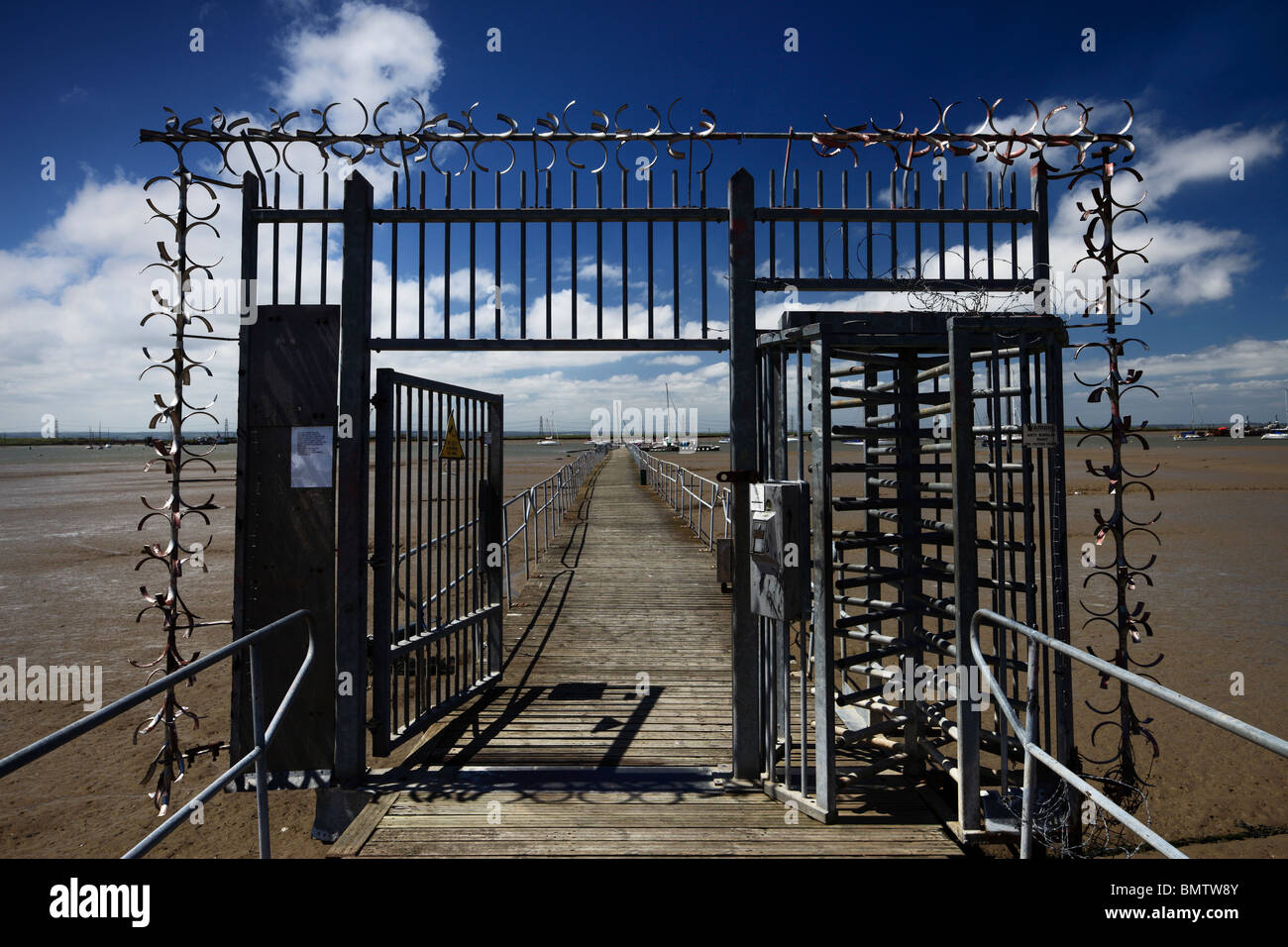 Crime prevention gates hi-res stock photography and images - Alamy