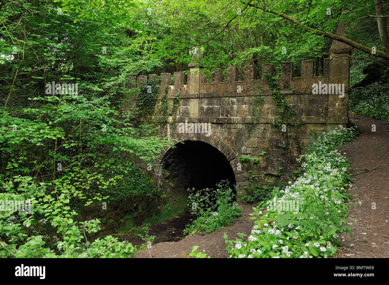Daneway portal, Sapperton Tunnel on the Thames and Severn Canal Stock ...