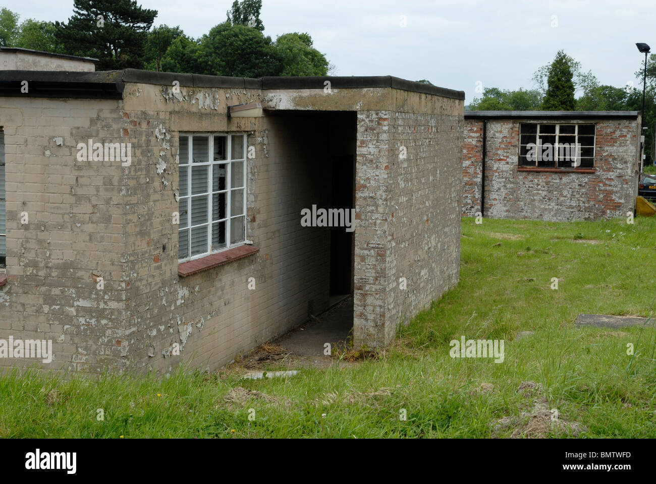 One of the old wartime huts at Bletchley Park, UK, 2009 Stock Photo - Alamy