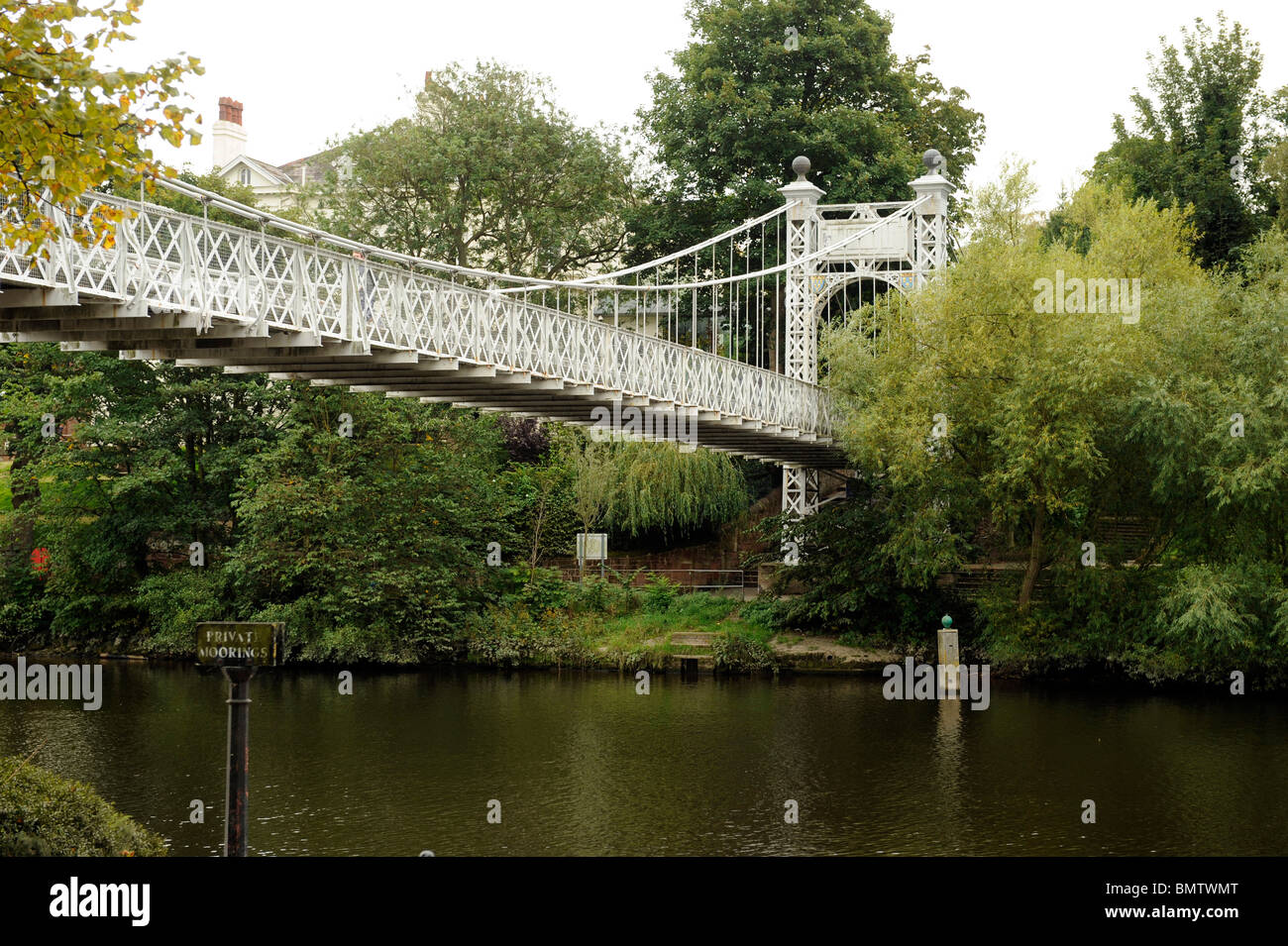 Queens Park Bridge Chester Stock Photo - Alamy