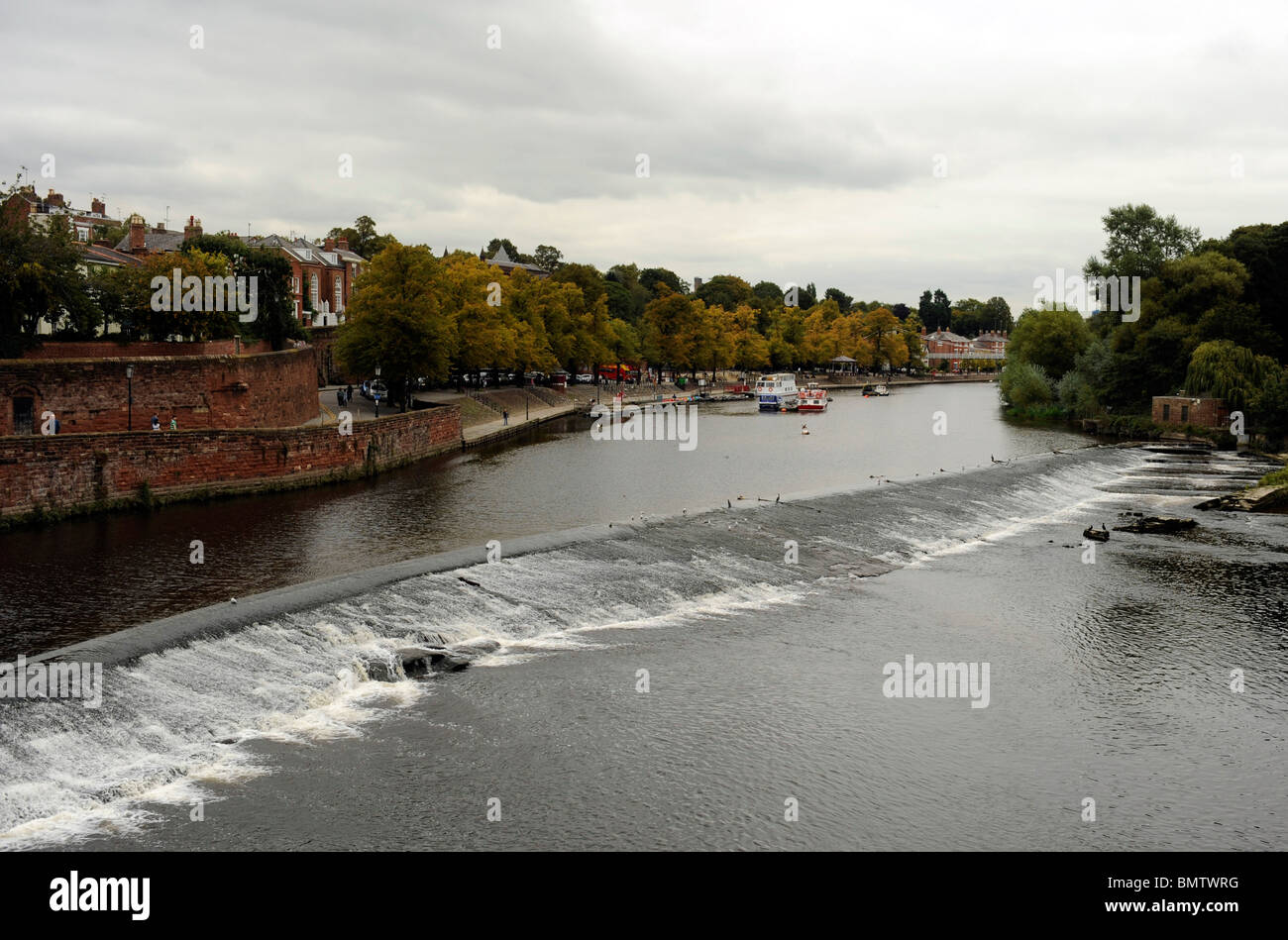 The River Dee Chester Stock Photo - Alamy