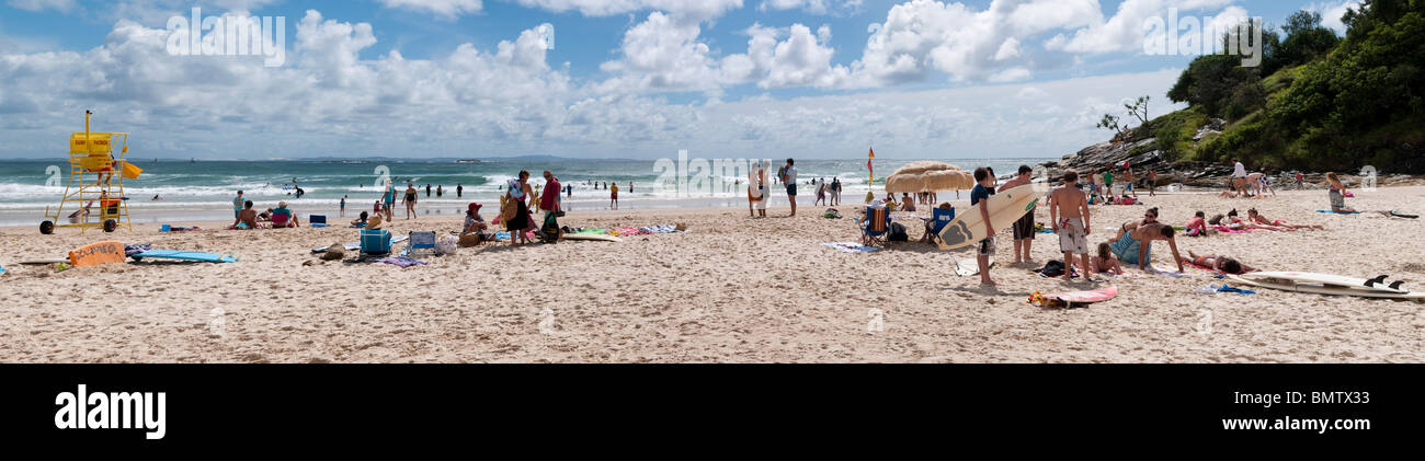 Cylinder Beach, North Stradbroke Island, Queensland, Australia Stock ...