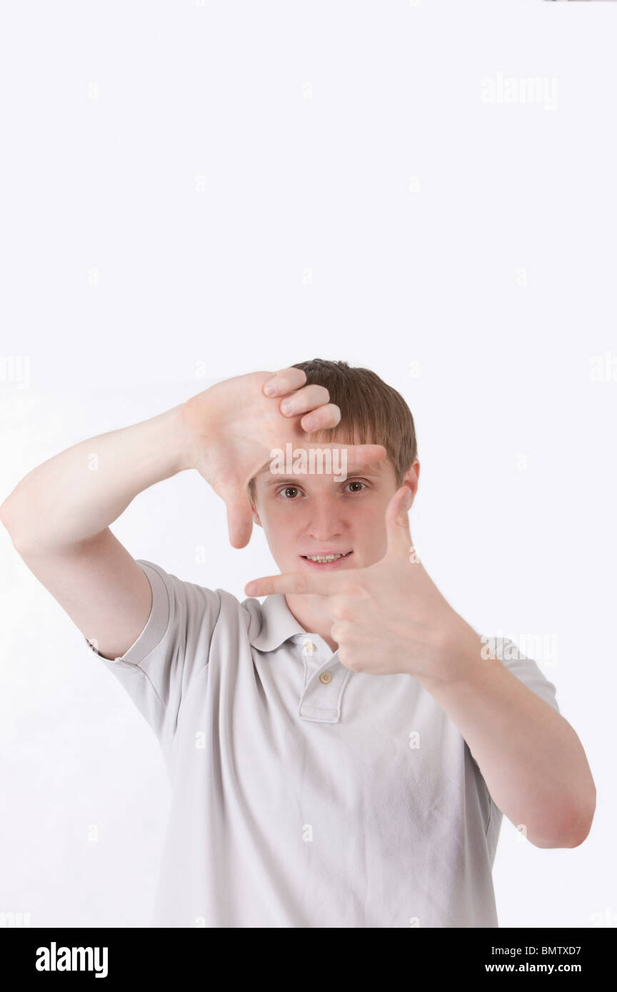 Finger Frame High Resolution Stock Photography and Images - Alamy