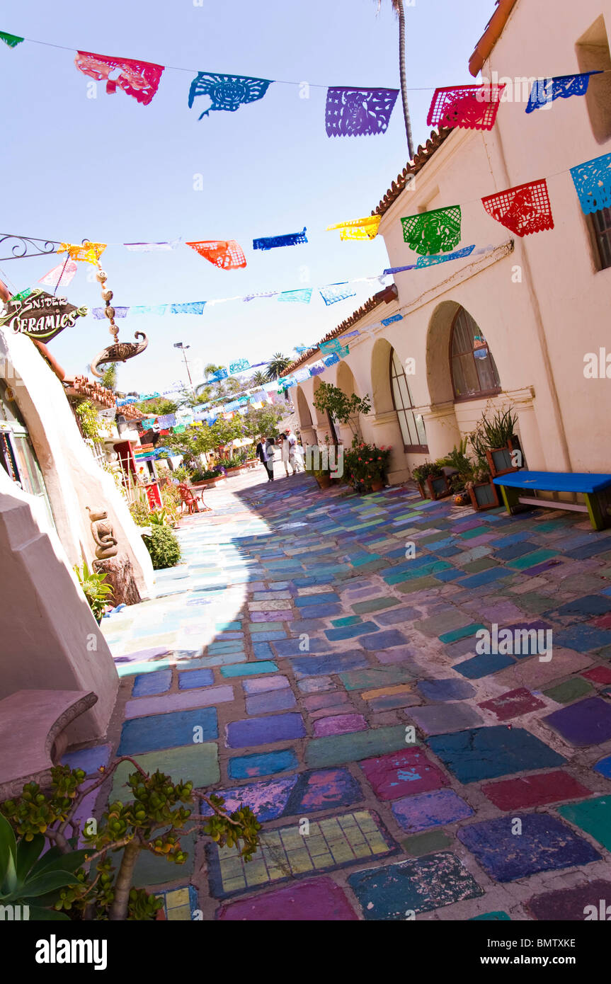 Spanish Village Museum, San Diego, California, USA Stock Photo - Alamy