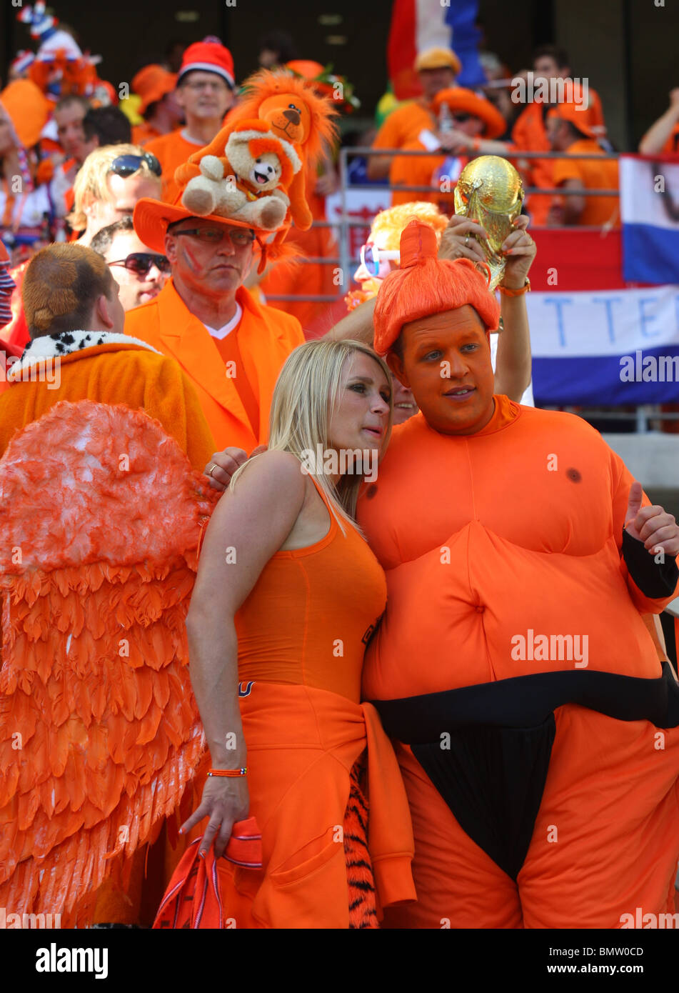 ANGEL & THE FAT MAN FANS NETHERLANDS V JAPAN DURBAN STADIUM DURBAN ...