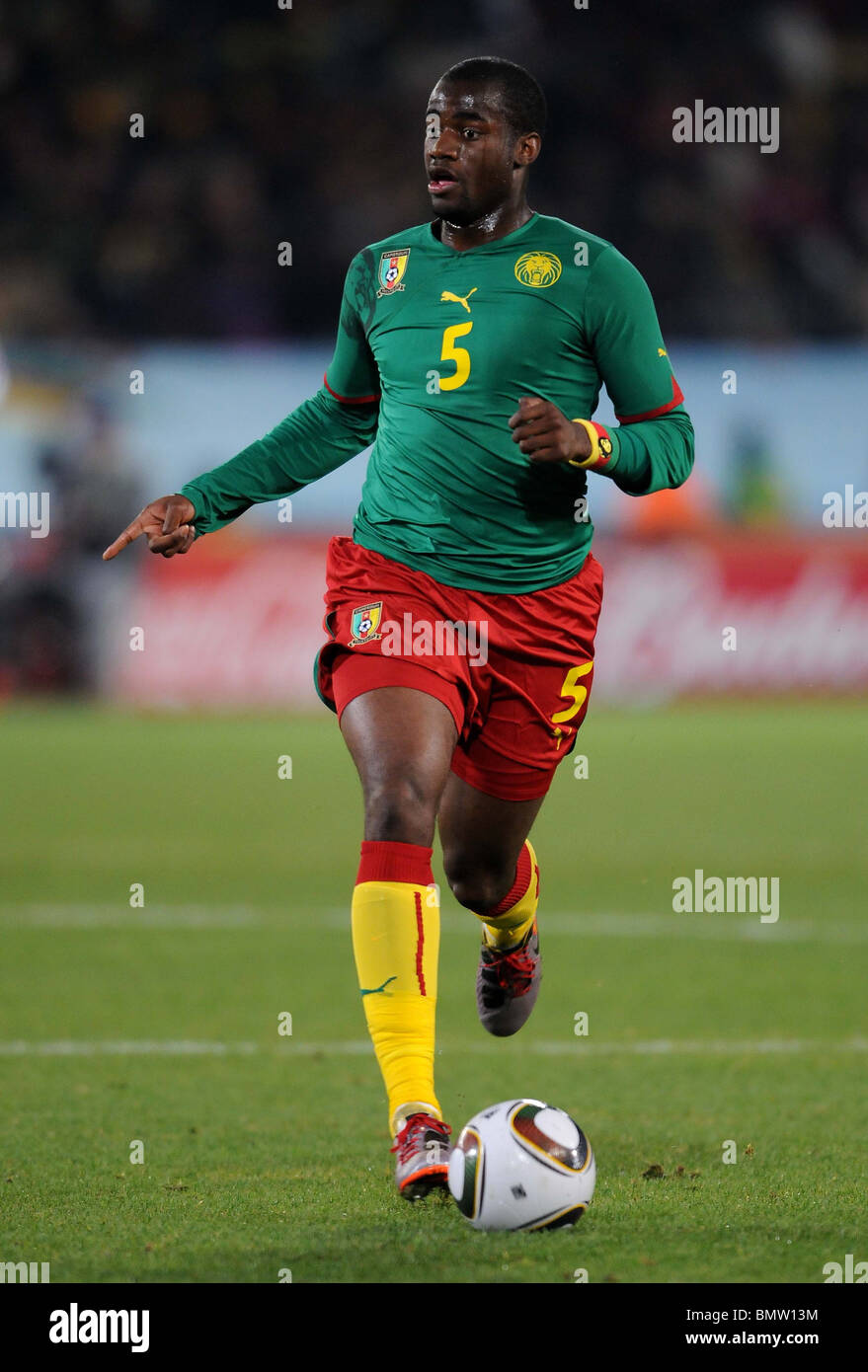 SEBASTIEN BASSONG CAMEROON LOFTUS VERSFELD STADIUM PRETORIA SOUTH ...