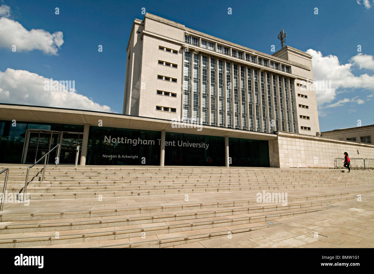 Nottingham trent university newton Arkwright building in the centre of ...