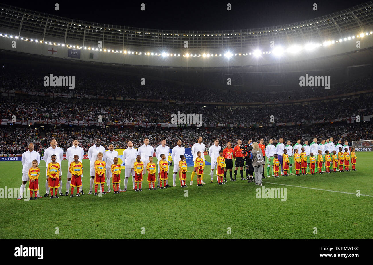 World cup 2010 england v algeria hi-res stock photography and images ...