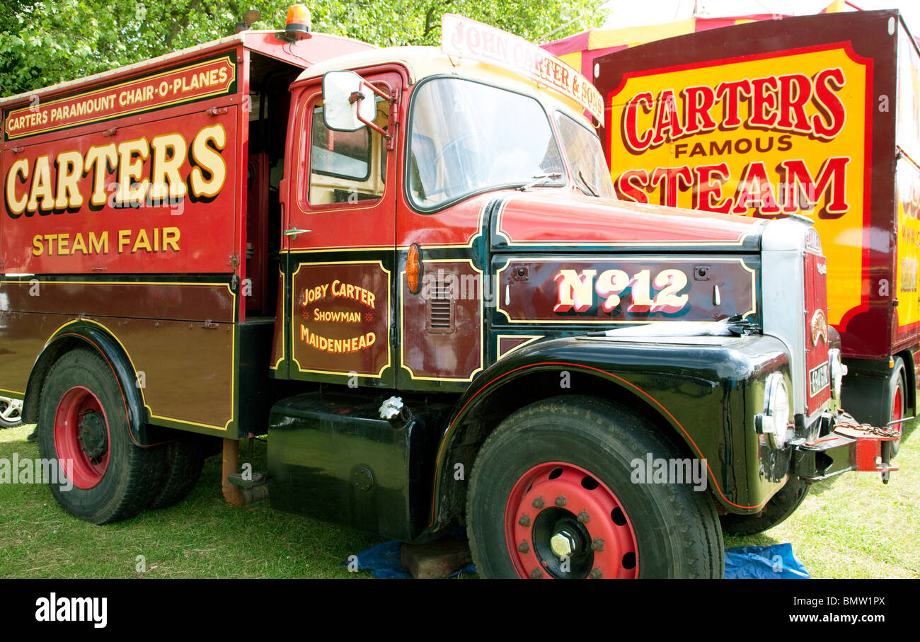 Fairground Lorry Stock Photos & Fairground Lorry Stock Images - Alamy