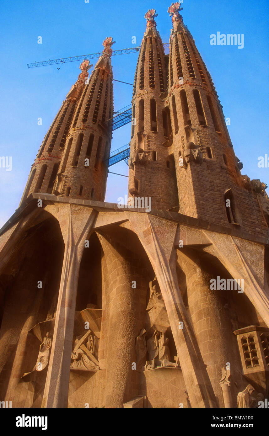 entrance Crypt Museum at Sagrada Familia in Barcelona Spain Stock Photo ...