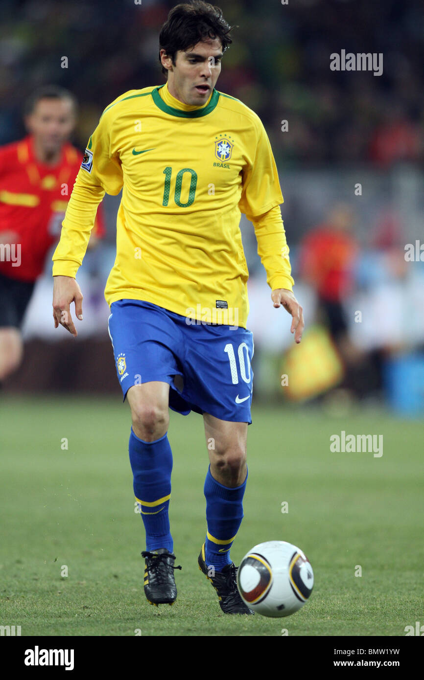 KAKA BRAZIL V IVORY COAST SOCCER CITY JOHANNESBURG SOUTH AFRICA 20 June ...