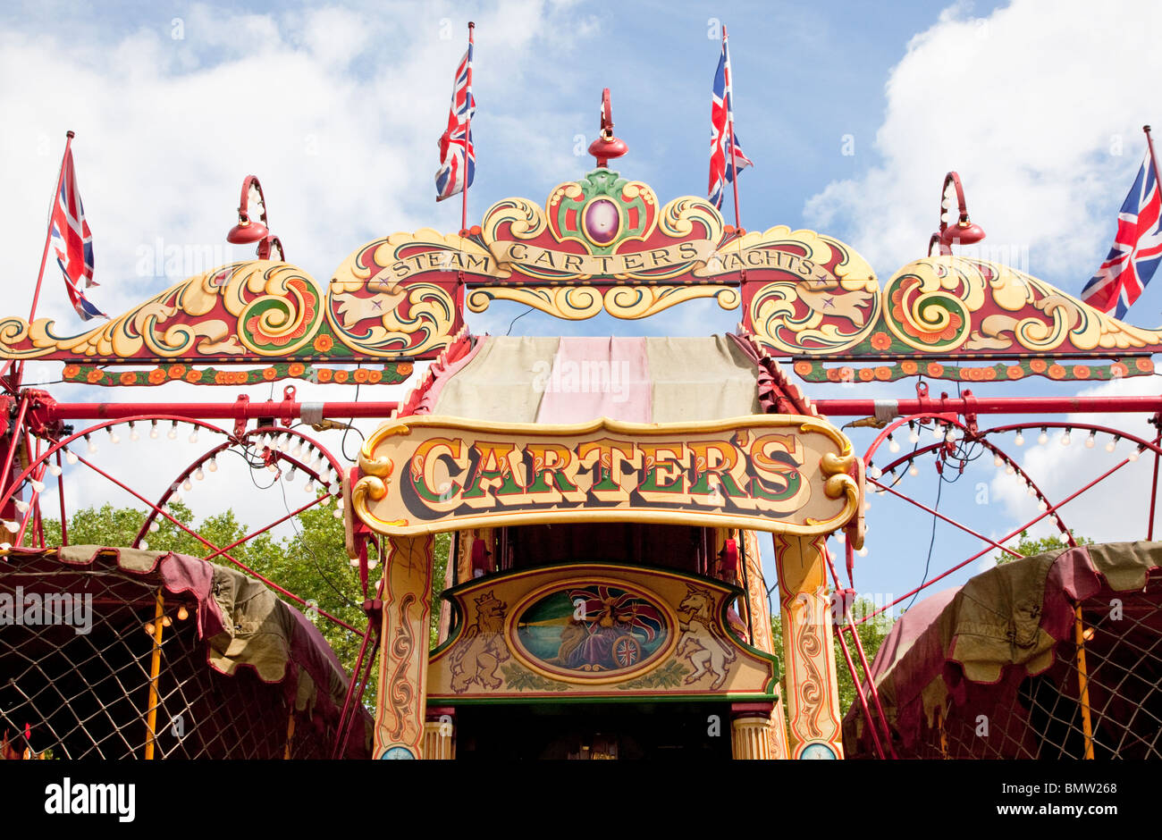 Carters Steam Fair, London Stock Photo - Alamy