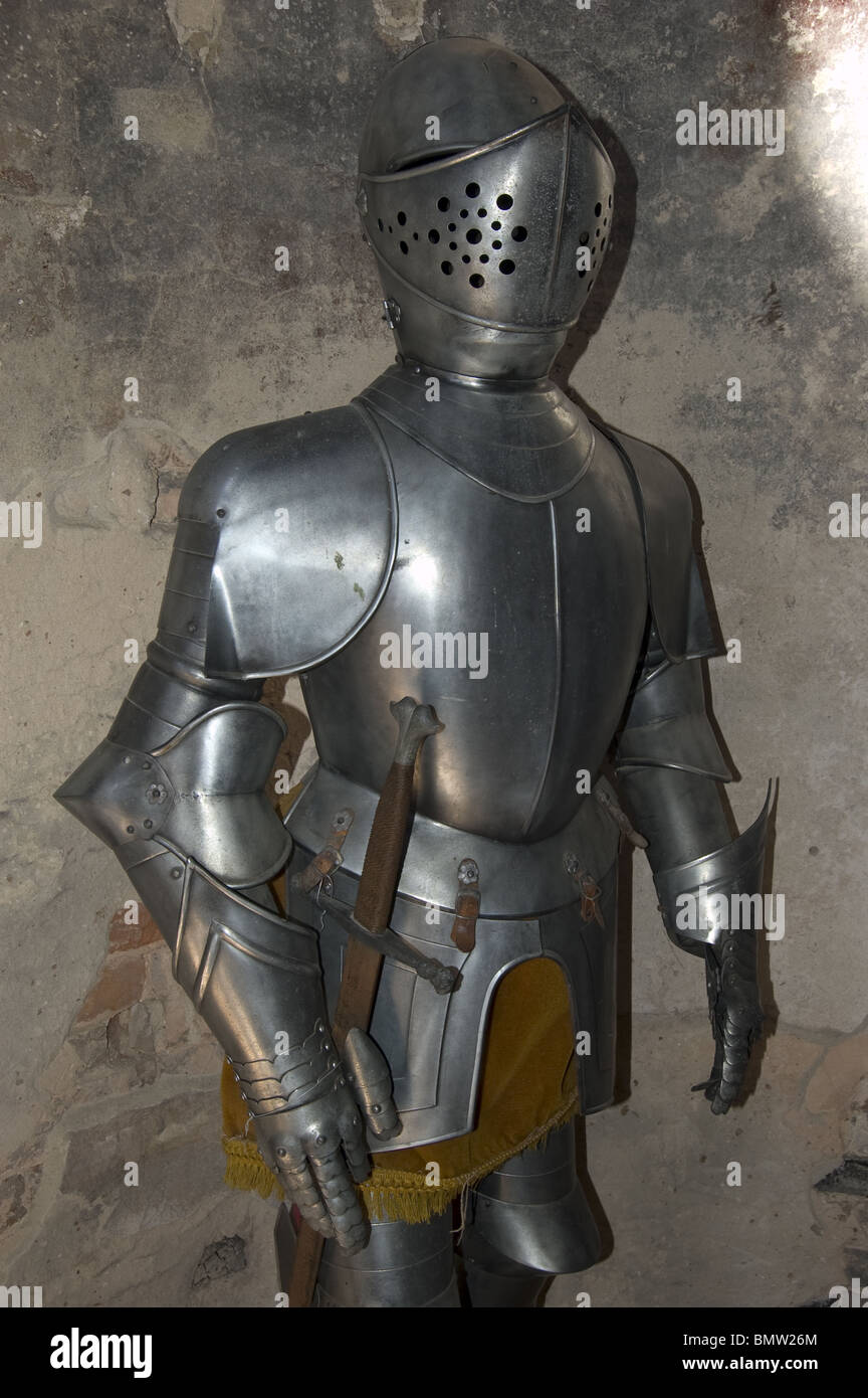 Suit of Armour on mannequin Stock Photo - Alamy