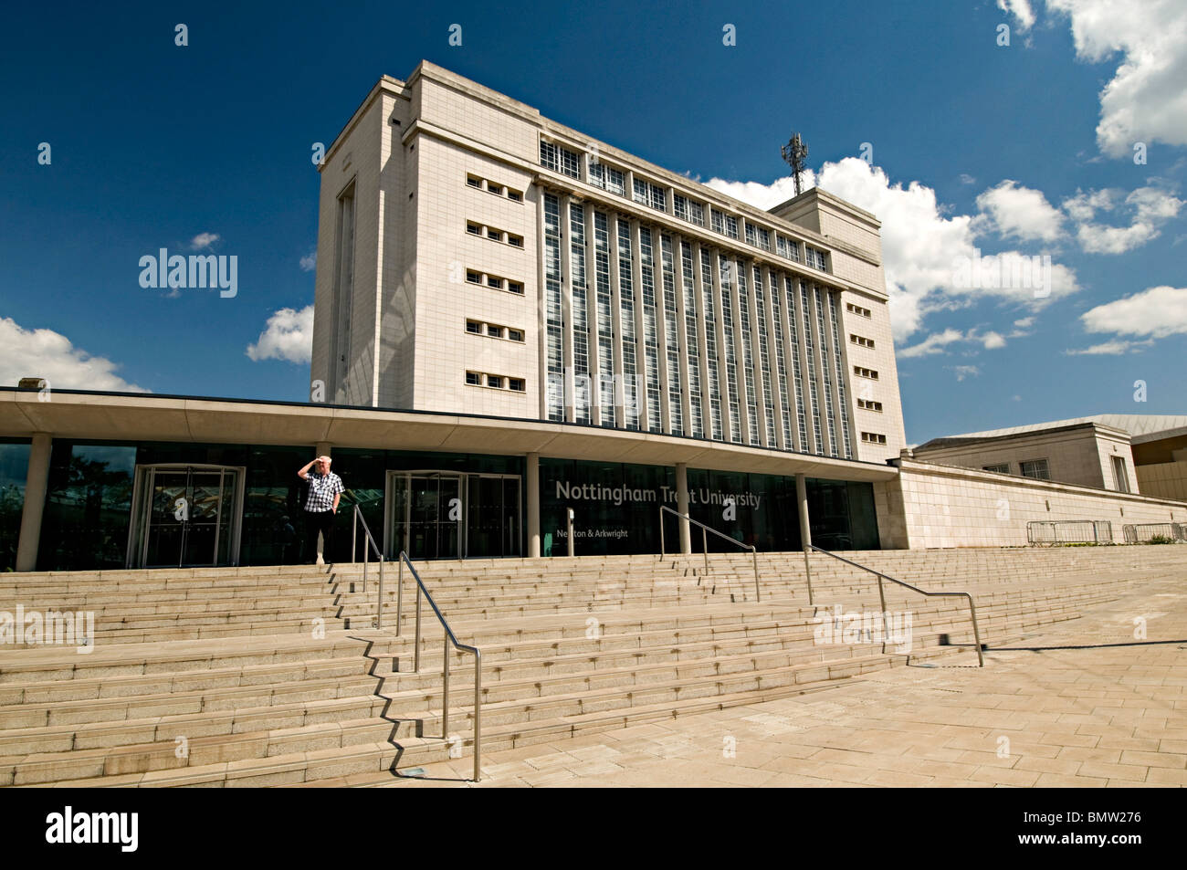 Nottingham trent university newton Arkwright building in the centre of ...