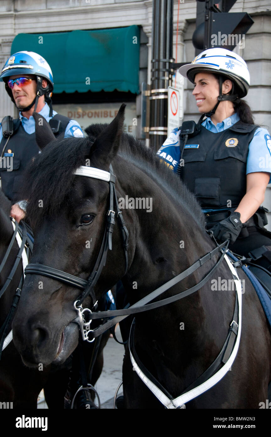 Female police officer montreal hi-res stock photography and images - Alamy
