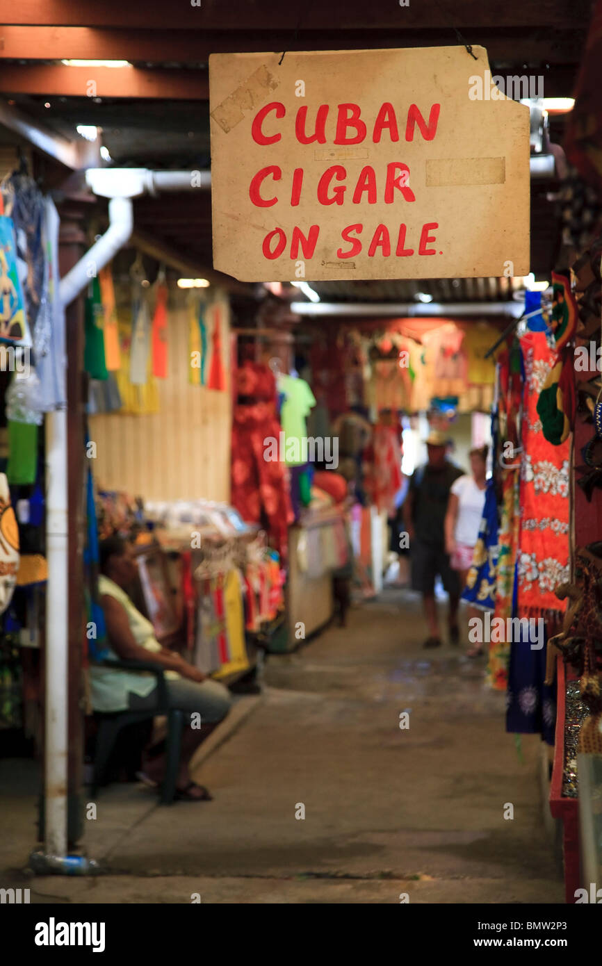 Caribbean, St Lucia, Castries, Castries Market Stock Photo - Alamy