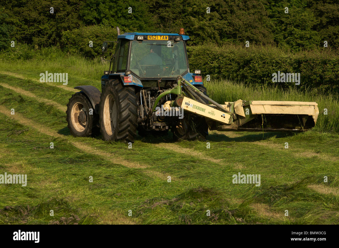 Krone am242z rear mounted disc mower hi-res stock photography and ...