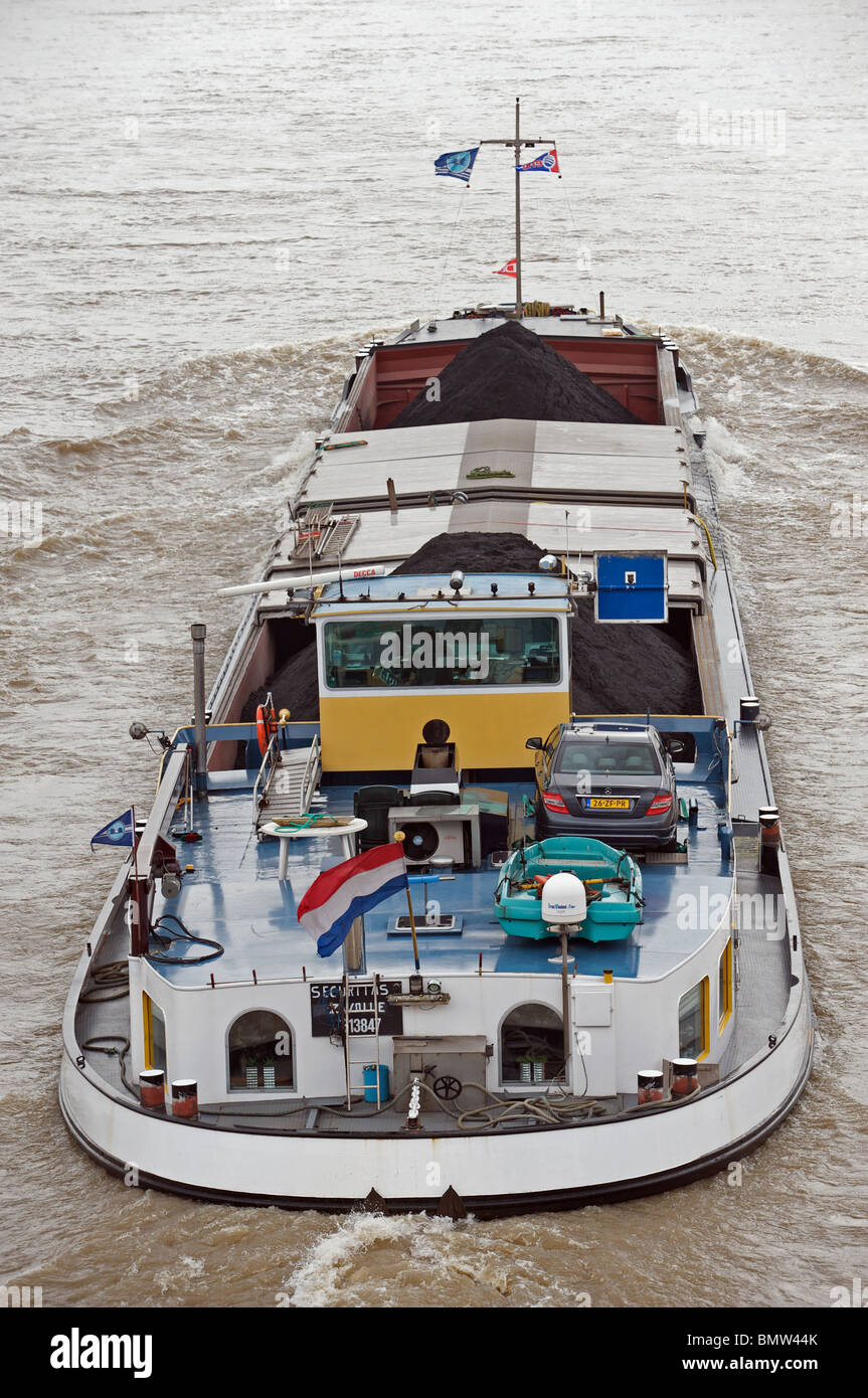 Dutch barge river rhine cologne hi-res stock photography and images - Alamy