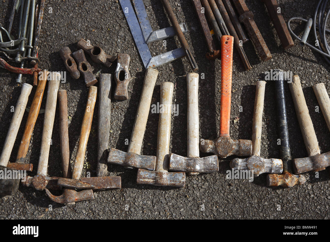 Tools collection hi-res stock photography and images - Alamy