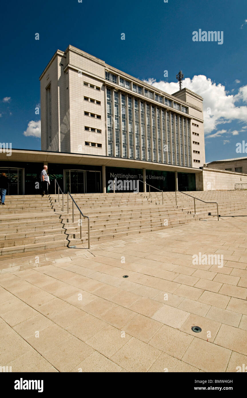 Nottingham trent university newton Arkwright building in the centre of ...