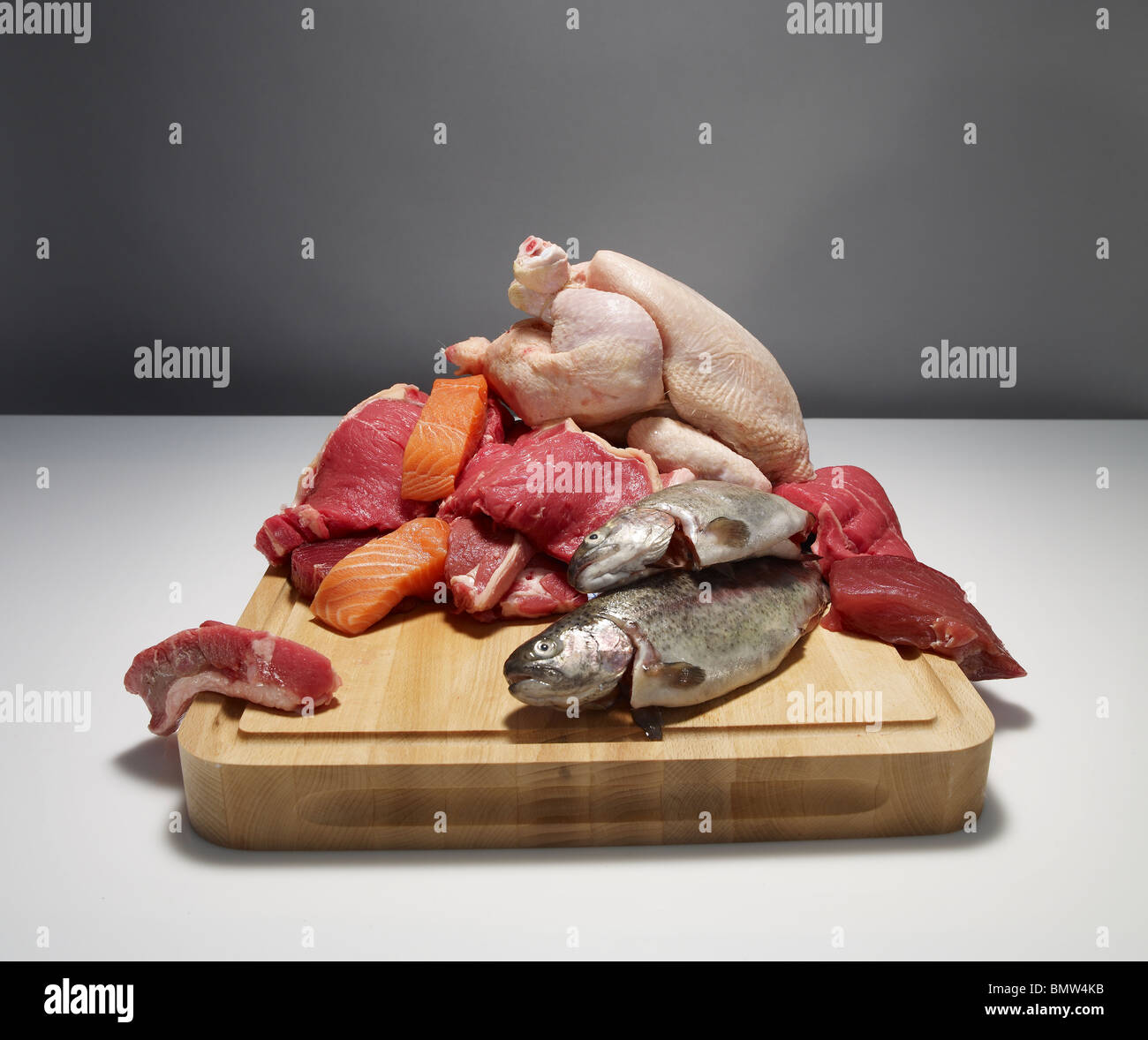 Raw meat bacteria kitchen hi-res stock photography and images - Alamy