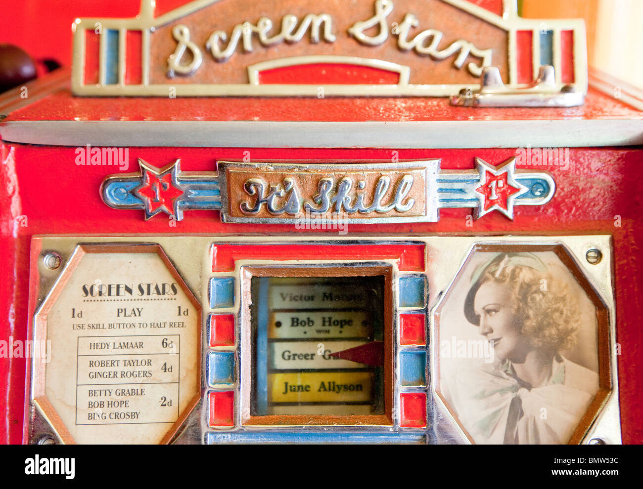 Old-fashioned funfair game, London Stock Photo - Alamy