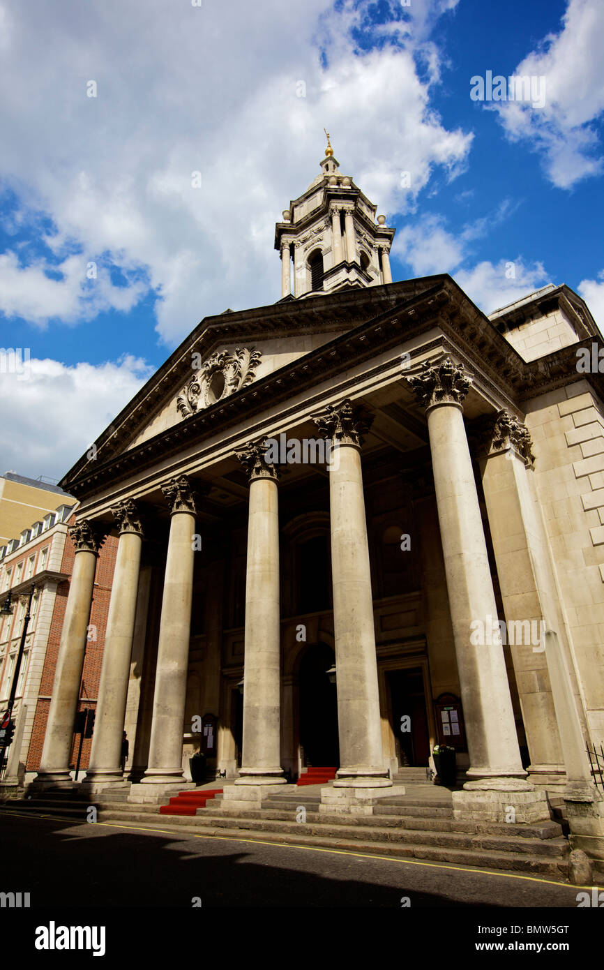 St Georges Church Hanover Square London Stock Photo - Alamy