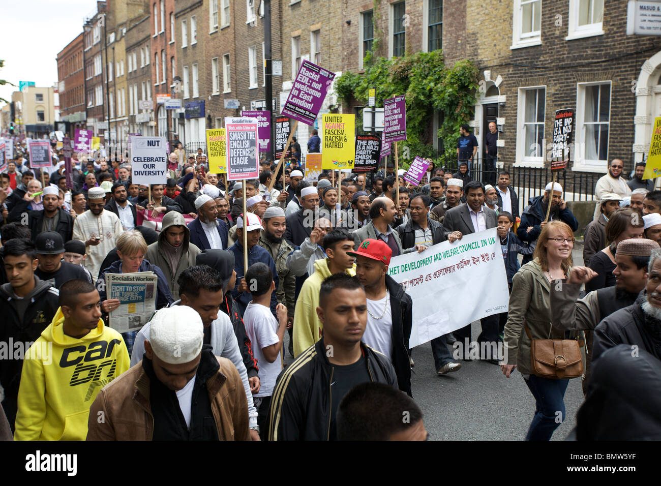 Anti fascist protest hi-res stock photography and images - Alamy