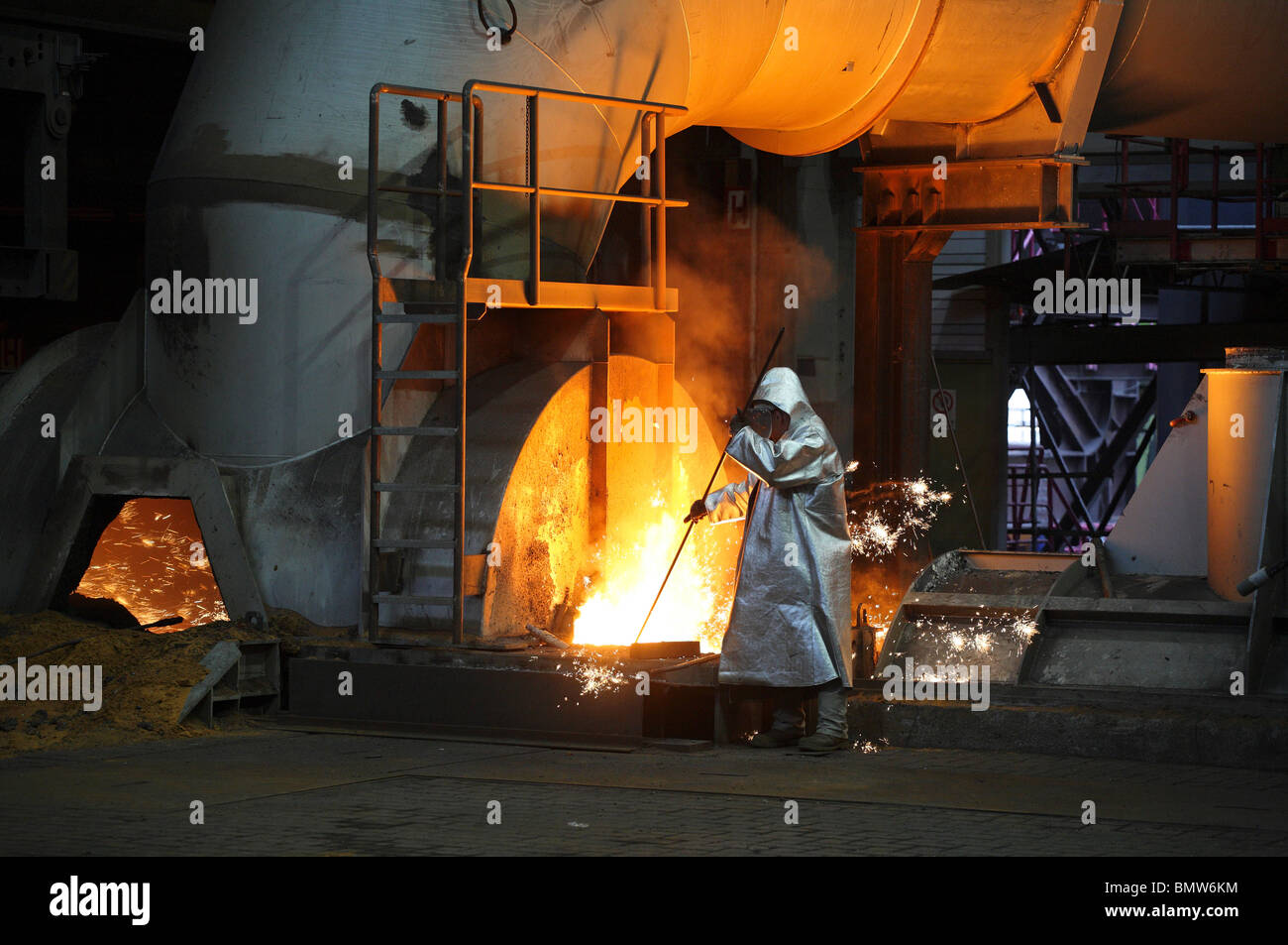 ThyssenKrupp Steel AG, Duisburg, Germany Stock Photo - Alamy