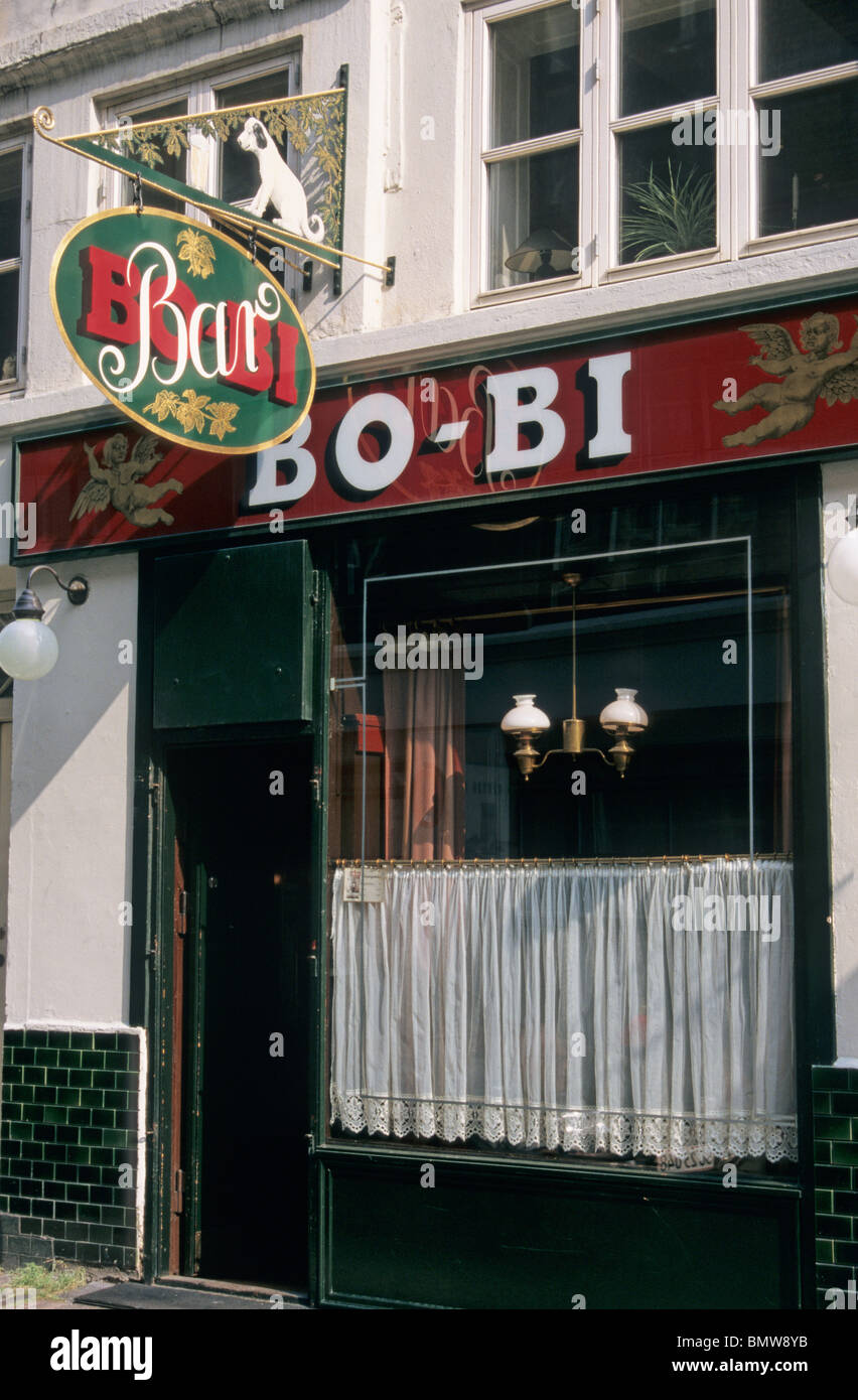 Bo - Bi bar - Klareboderne 14 - Copenhagen Stock Photo - Alamy
