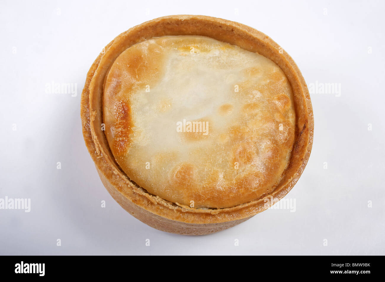 Scotch pie, a traditional lamb meat filled pie from Scotland Stock ...