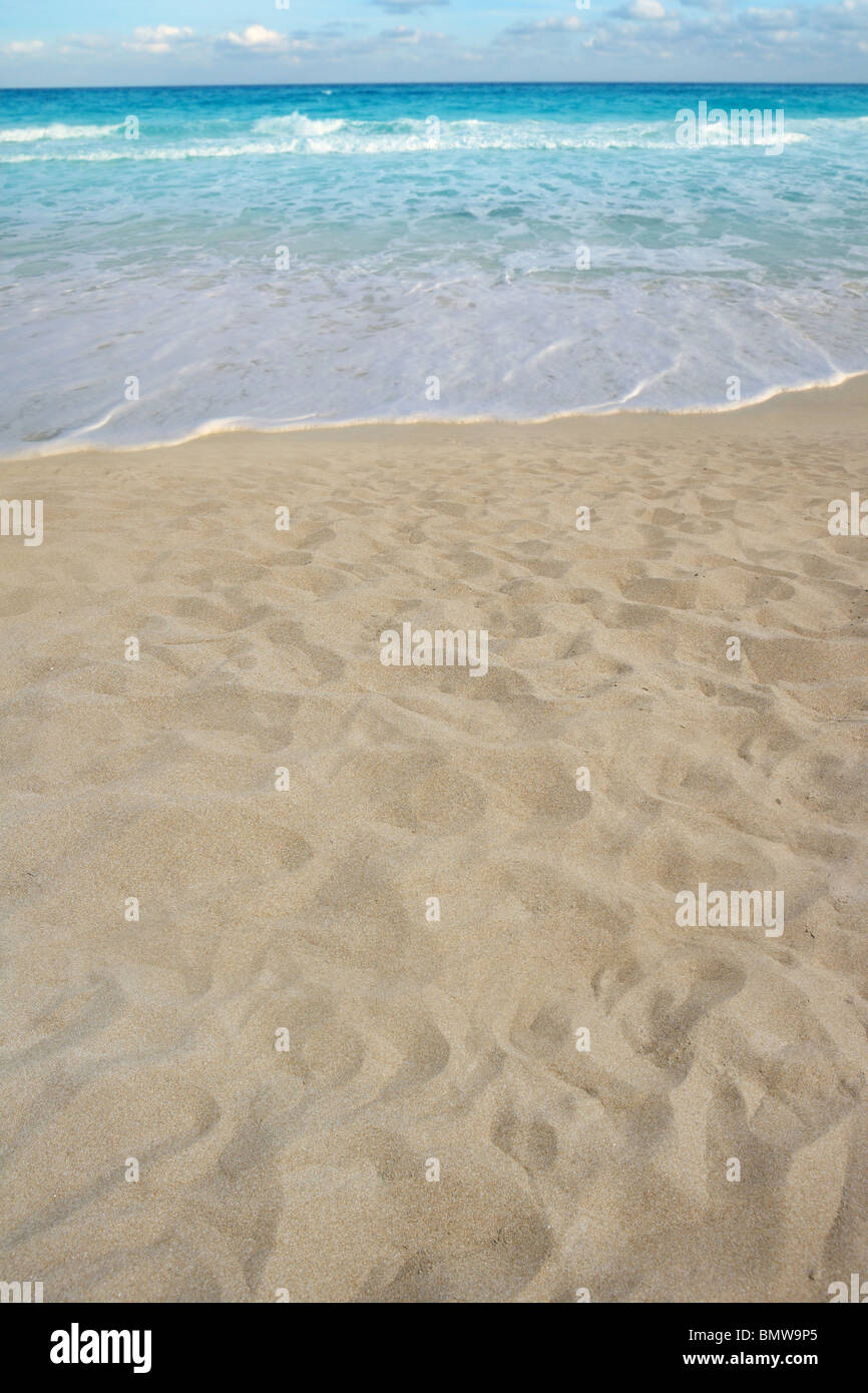 beach sand perspective summer seascape coastline sea ocean shore Stock ...