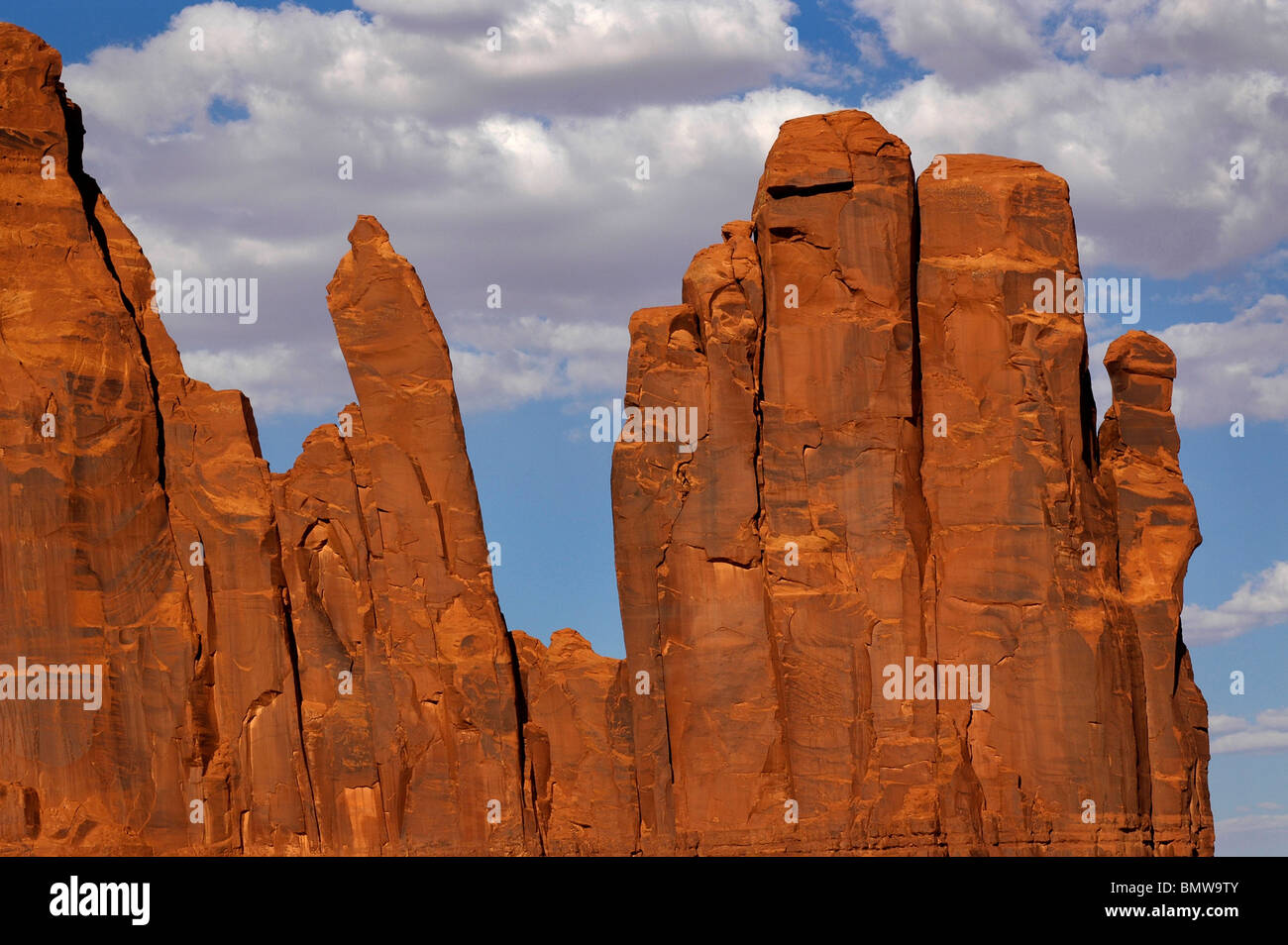 rock formations Monument Valley Arizona Stock Photo - Alamy