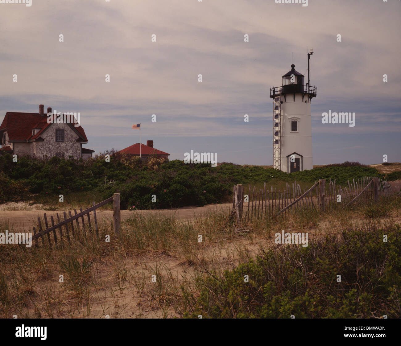 Lighthouse on Cape Cod, MA Stock Photo - Alamy