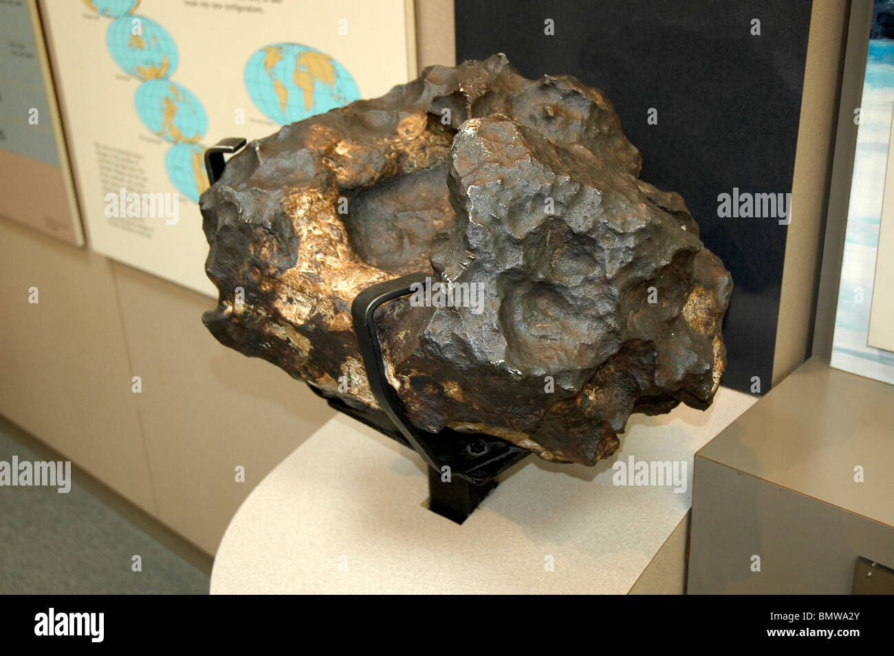 meteorite at Museum of N. AZ, Flagstaff, AZ Stock Photo - Alamy