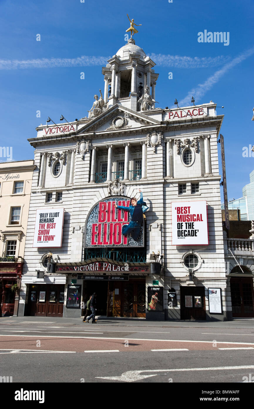 Billy Elliot play showing at the Victoria Palace theatre, London, England, UK Stock Photo - Alamy