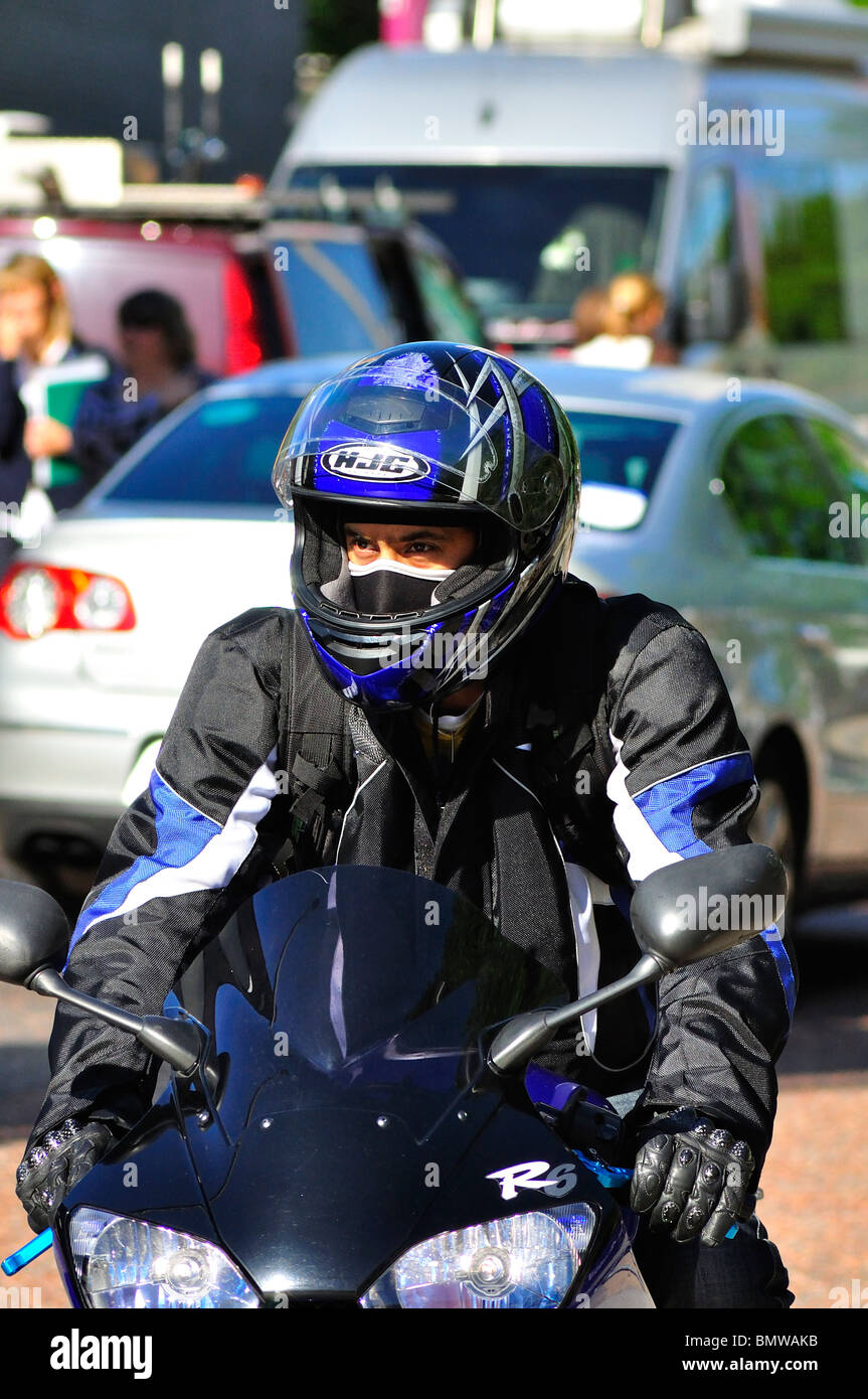 Motorcycle rider bike busy hi-res stock photography and images - Alamy