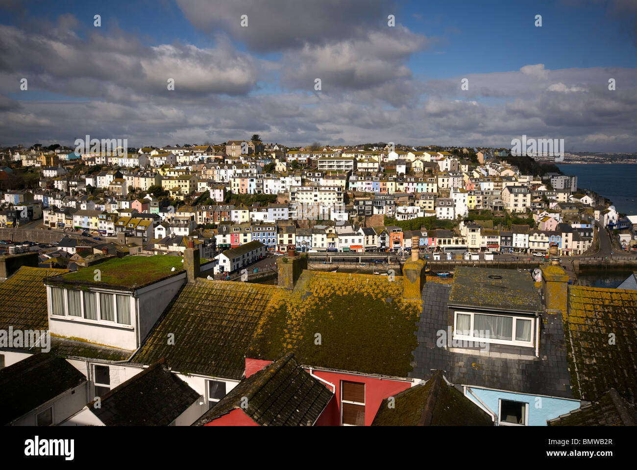 Brixham Torbay Devon UK Harbor Harbour Stock Photo - Alamy