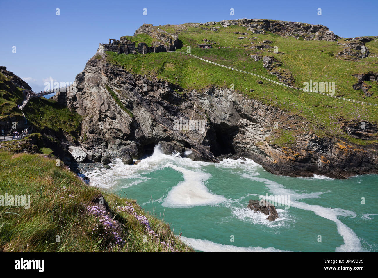 Tintagel Castle Cornwall England