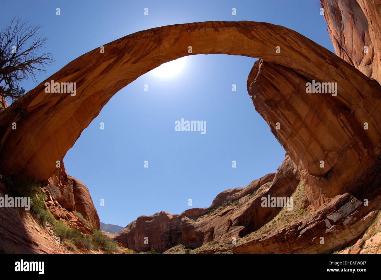 Rainbow Bridge National Monument Arizona Utah Stock Photo - Alamy