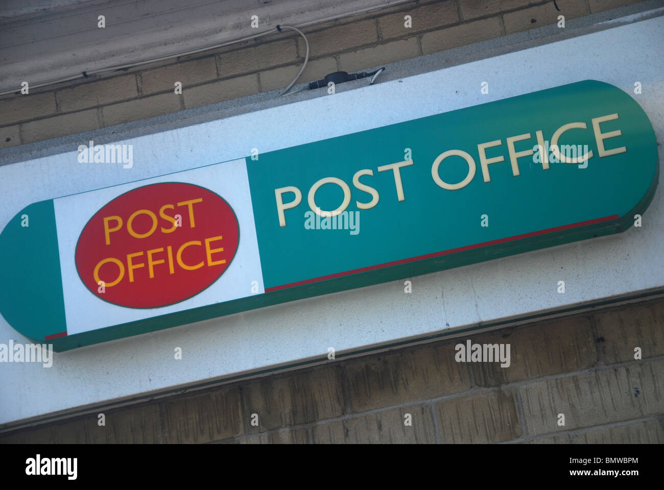 post office sign, United Kingdom Stock Photo - Alamy