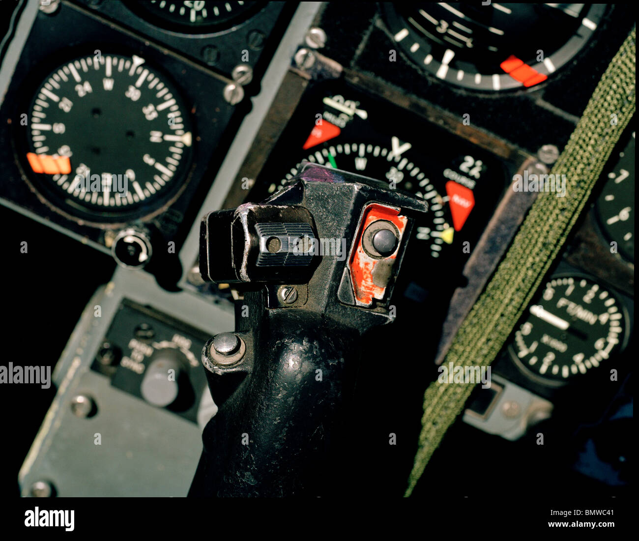 Detailed view of a Mark 1 Hawk jet belonging to 'Synchro Leader' of the ...