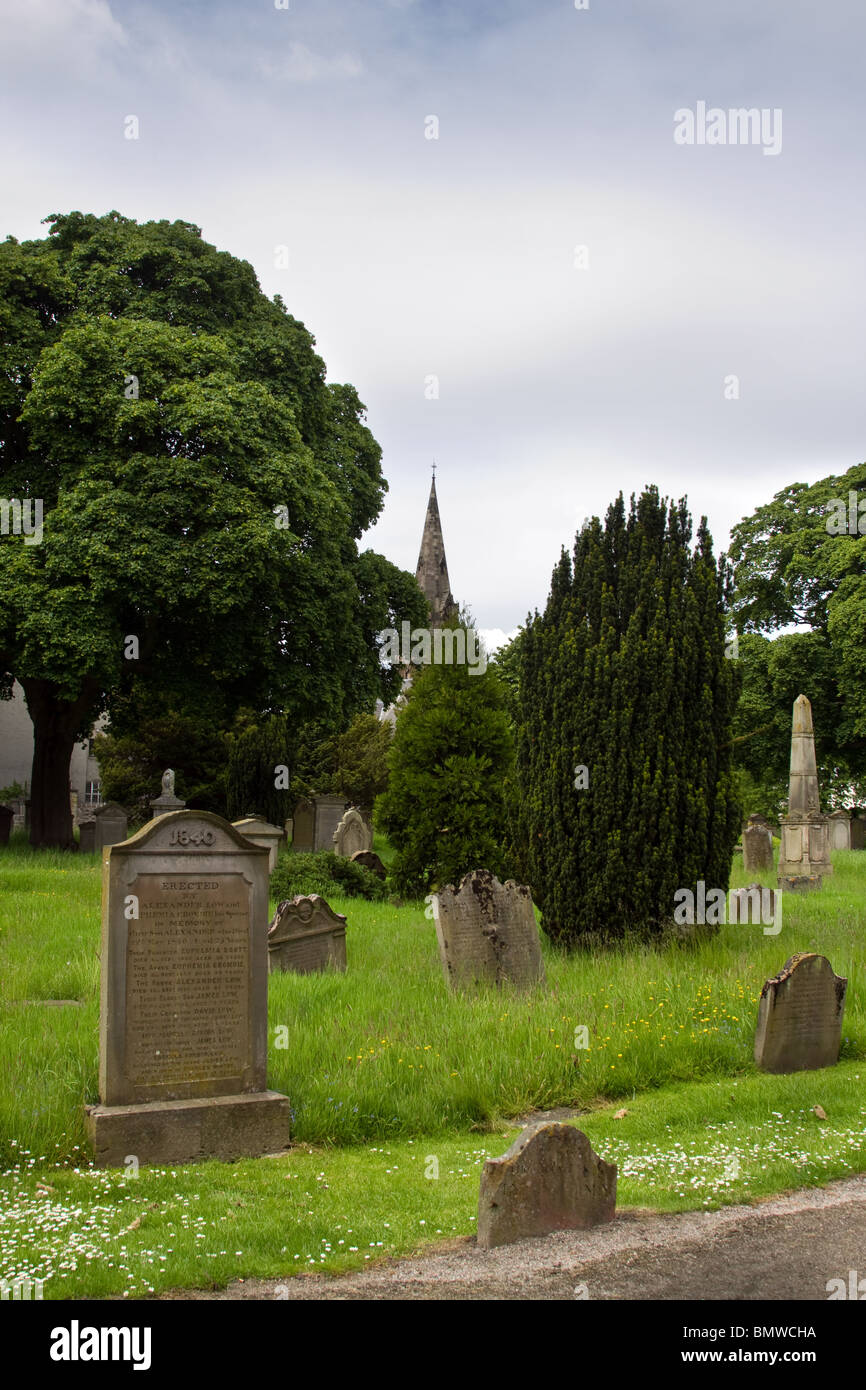 The Old Greyfriars Cemetery in Perth. Scotland, UK United Kingdom Stock ...