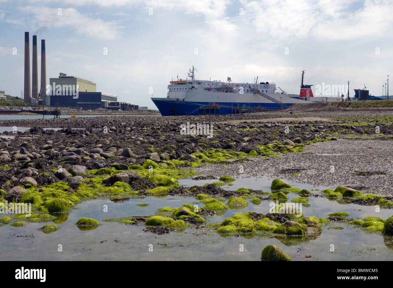 Larne Harbour, County Antrim Stock Photo - Alamy