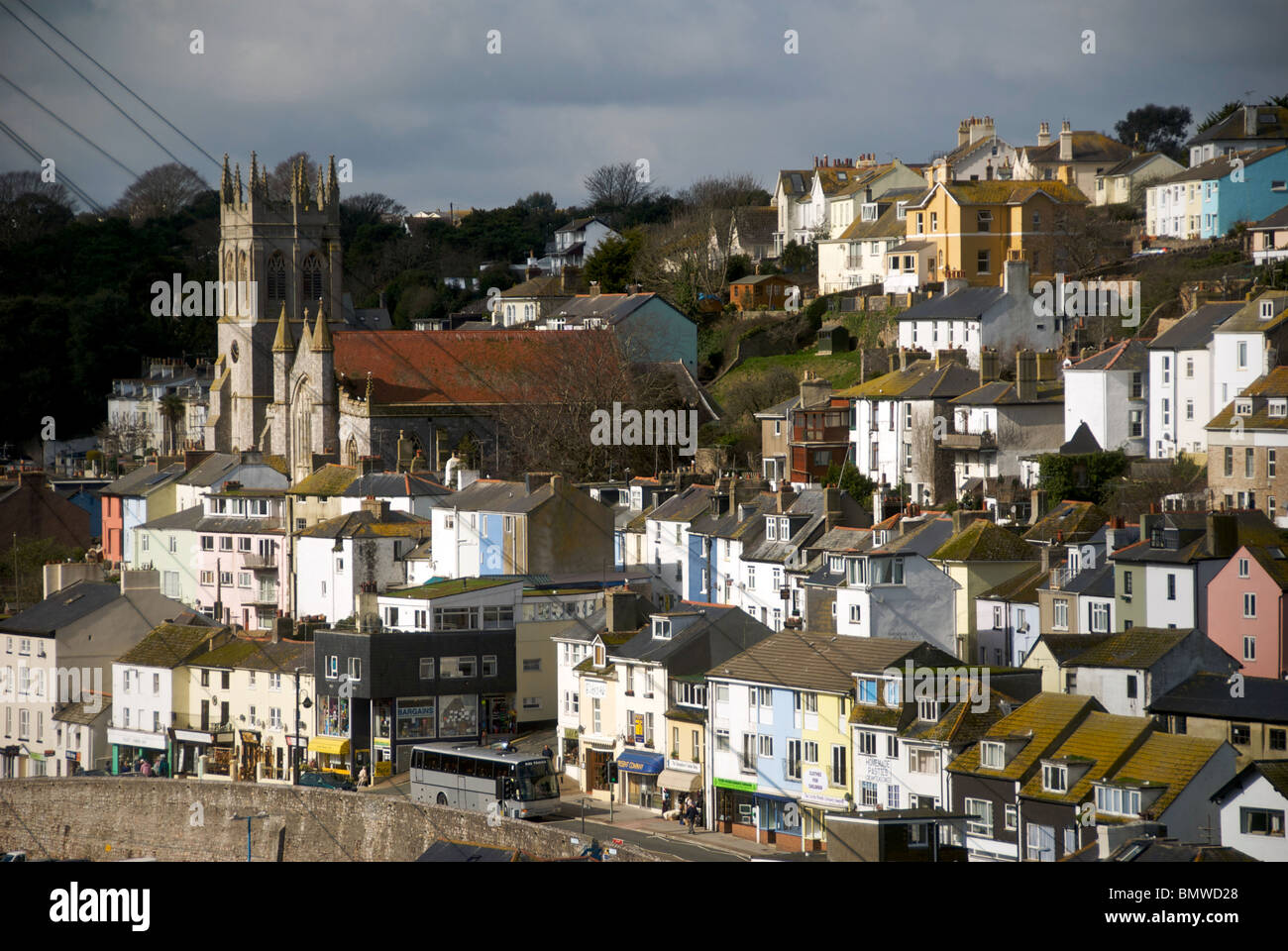 Brixham Torbay Devon UK Harbor Harbour Stock Photo - Alamy